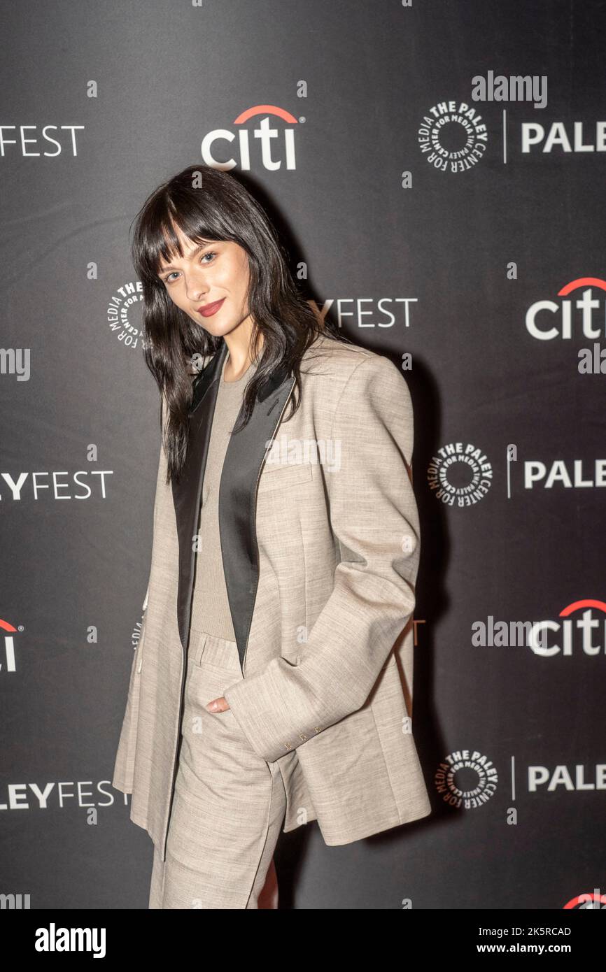 NEW YORK, NEW YORK - OCTOBER 09: Louisa Jacobson attends "The Gilded ...