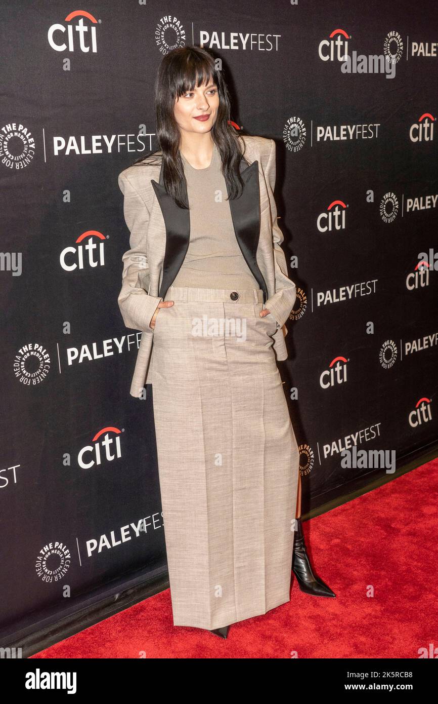 NEW YORK, NEW YORK - OCTOBER 09: Louisa Jacobson attends "The Gilded ...