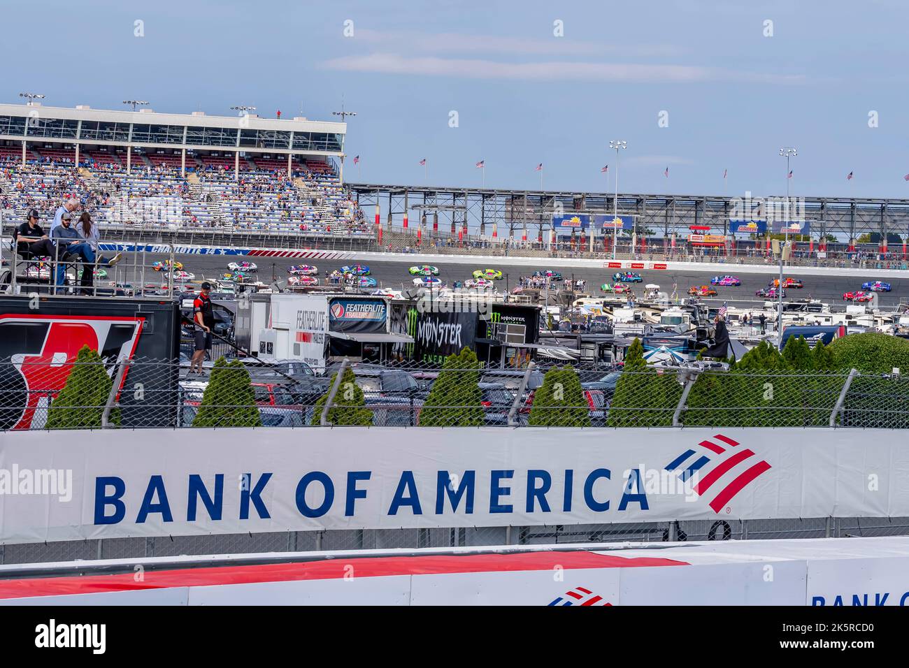 Concord, NC, USA. 9th Oct, 2022. Charlotte Motor Speedway plays host to ...
