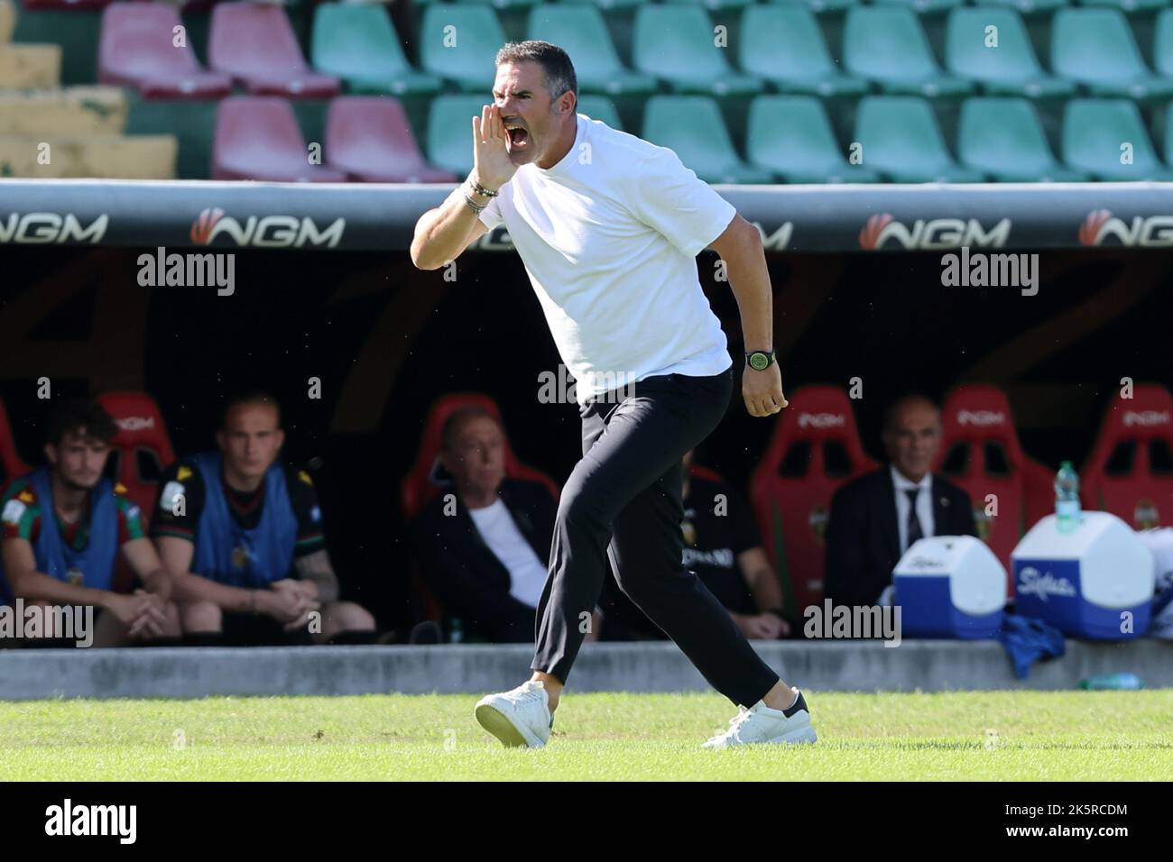 Libero Liberati stadium, Terni, Italy, October 08, 2022, The Coach ...