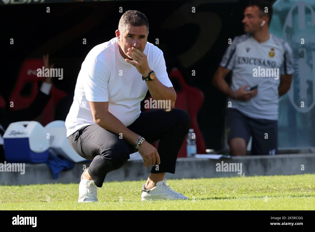 Libero Liberati stadium, Terni, Italy, October 08, 2022, The Coach ...