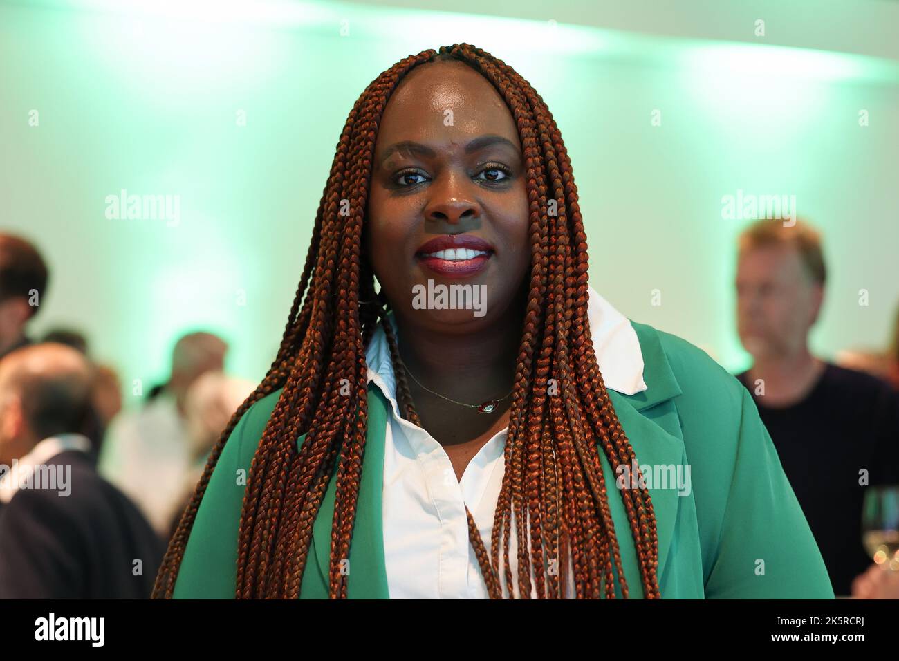 Hanover, Germany. 09th Oct, 2022. Djenabou Diallo-Hartmann (Bündnis 90 ...