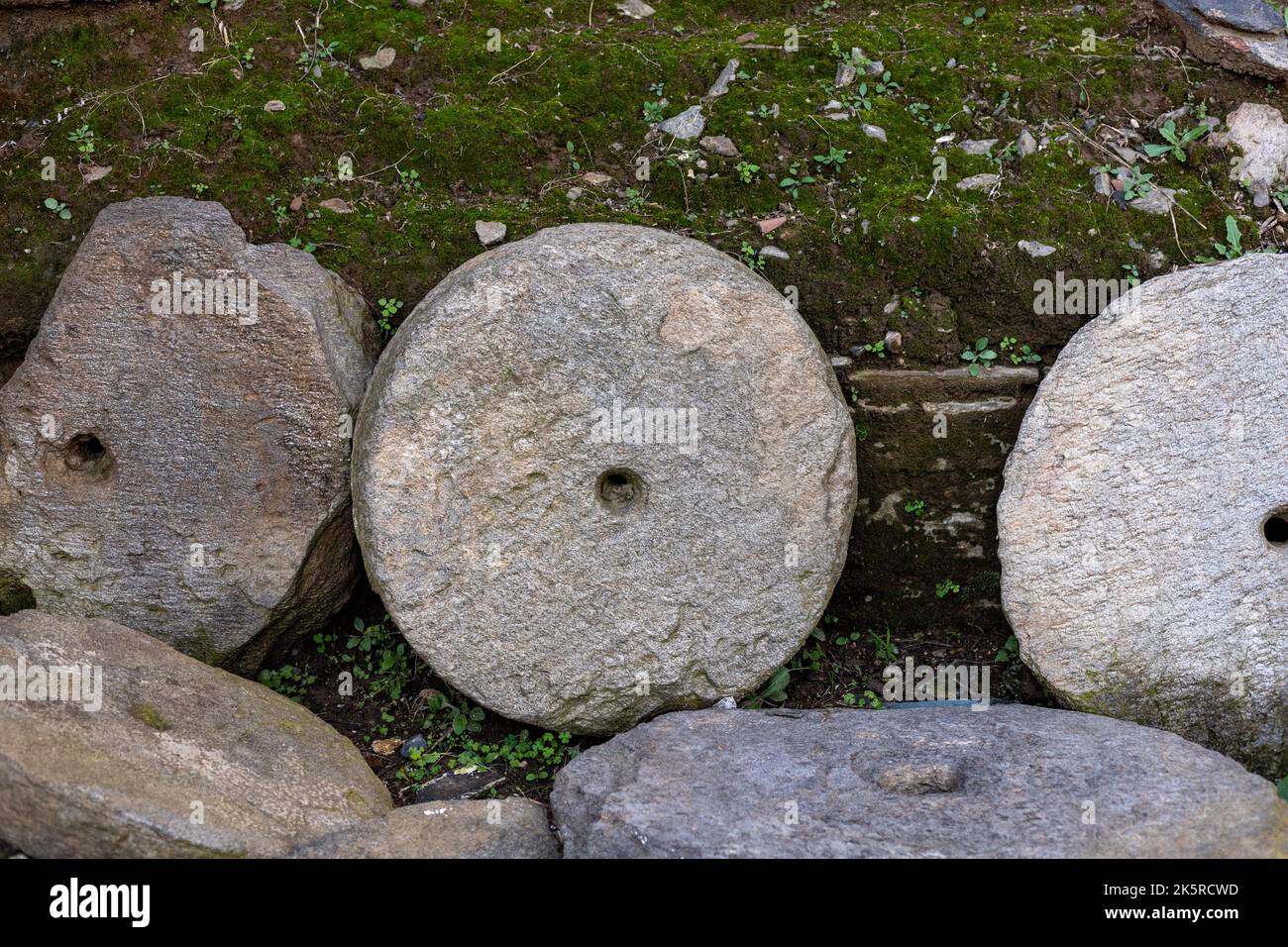 The ruins of amluk dara stupa in the swat valley Stock Photo - Alamy