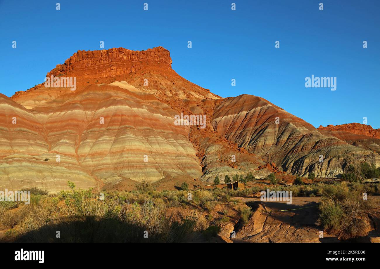 Old Paria Ghost Town - Old Paria Movie Set, Utah Stock Photo - Alamy