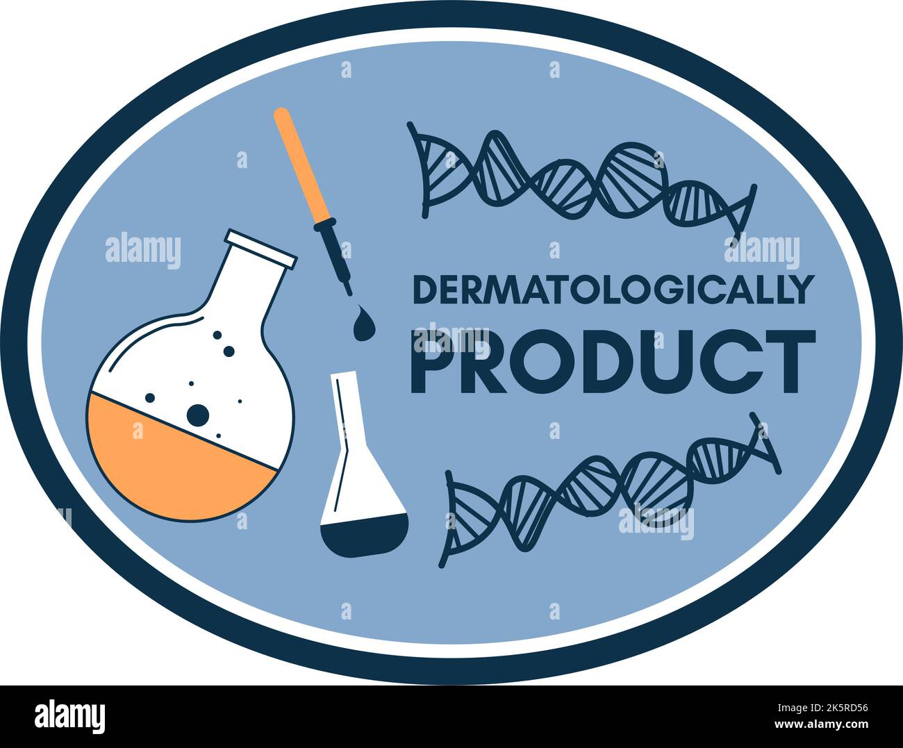 Dermatologically tested Stock Vector Images - Alamy
