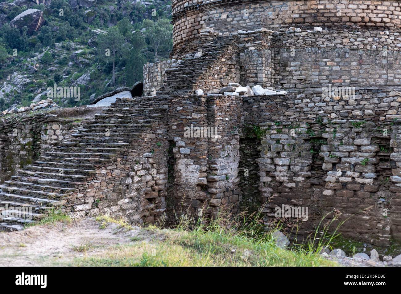 Amluk dara stupa discovered by the archeologist Domenico Faccena in the ...