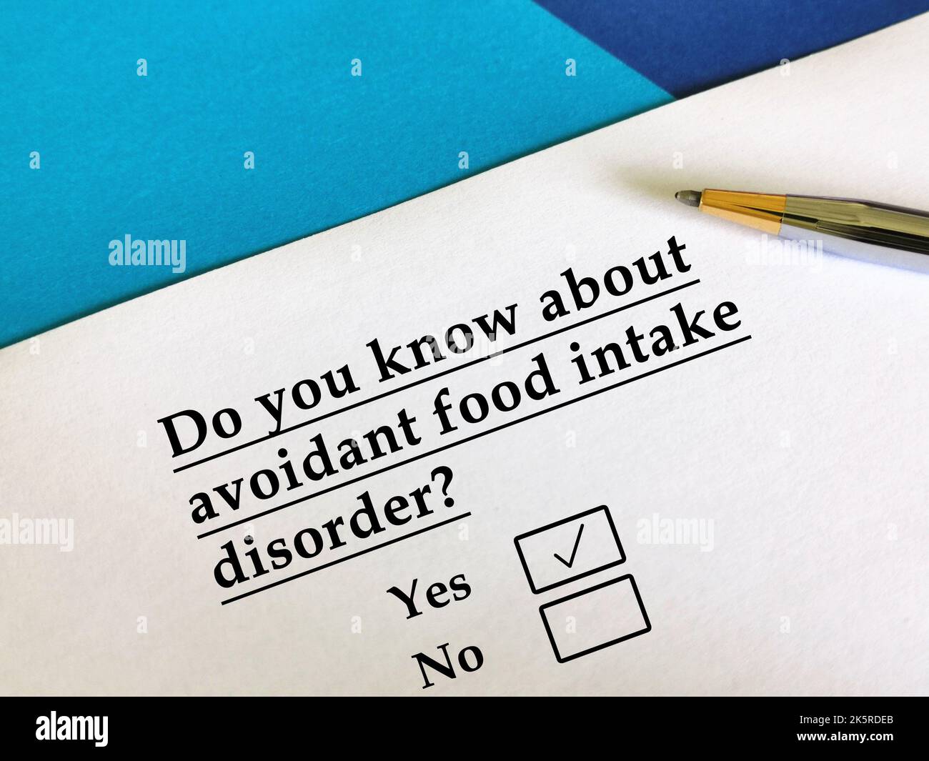 One person is answering question about mental health. The person knows ...