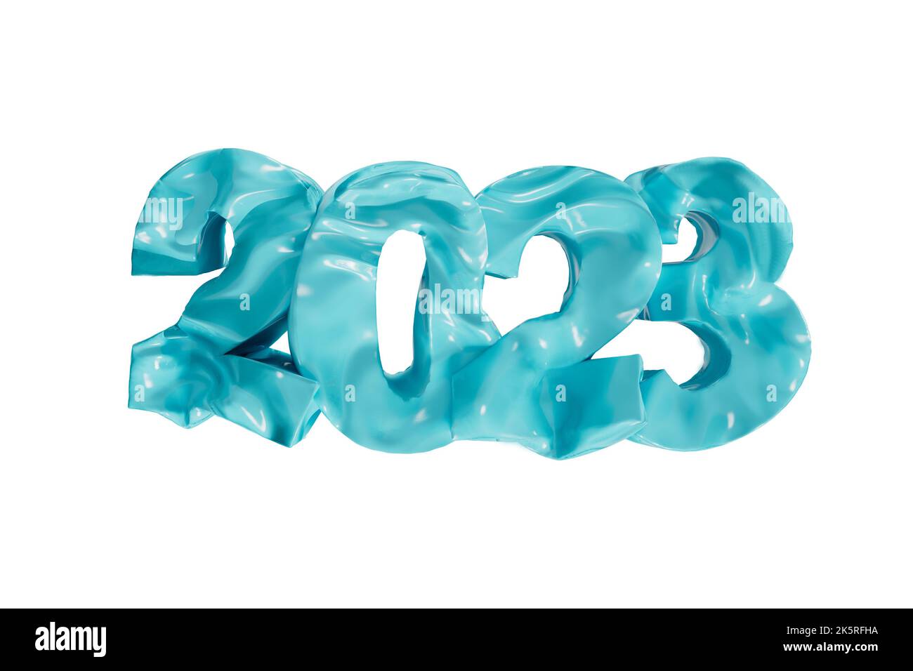 New year 2023 typography Cut Out Stock Images & Pictures - Alamy