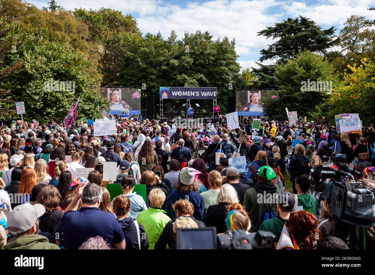 Washington, United States. 08th Oct, 2022. Thousands attend the Women's ...