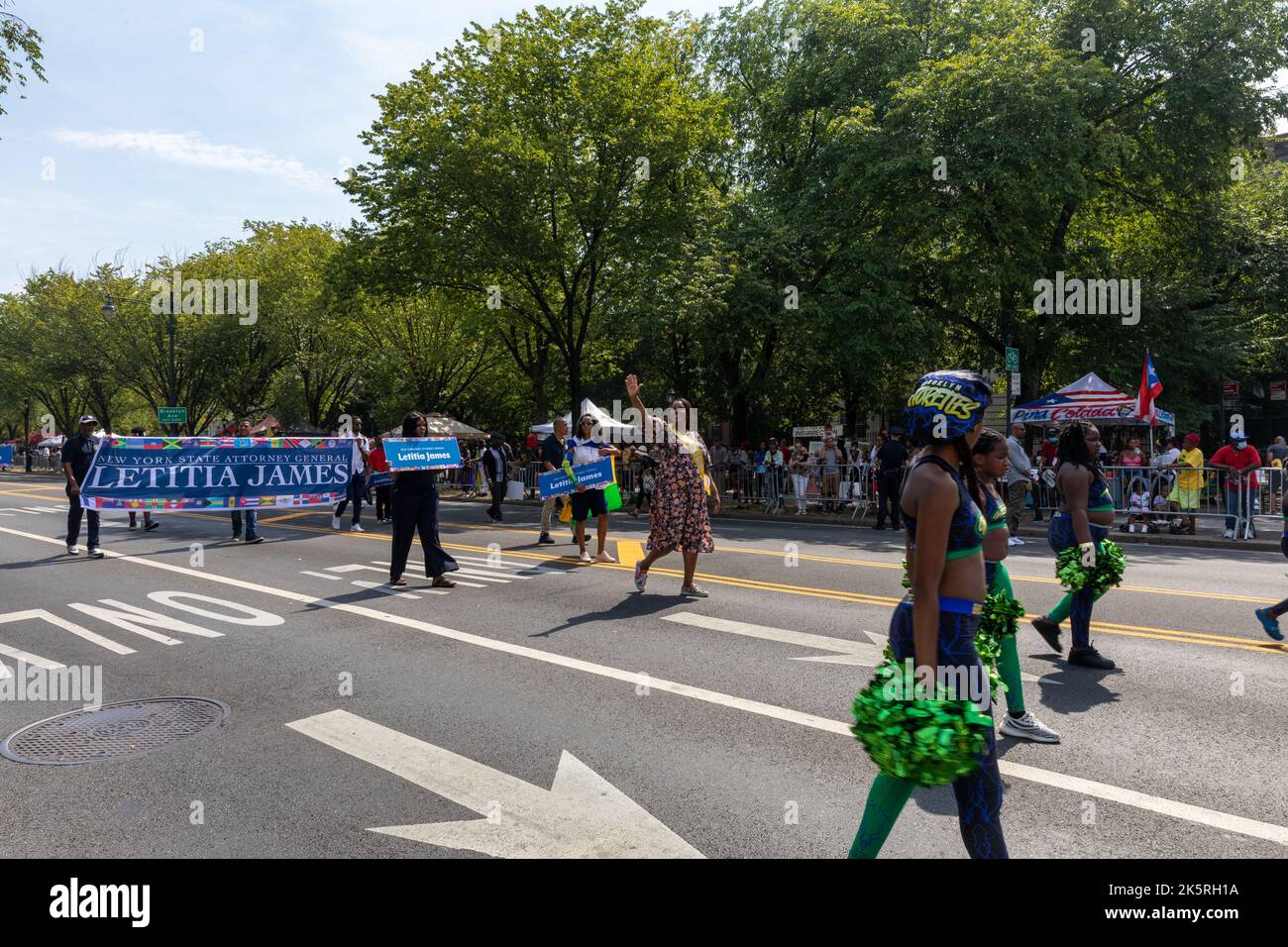 The attorney general Letitia James at the West Indian Labor Day Parade ...