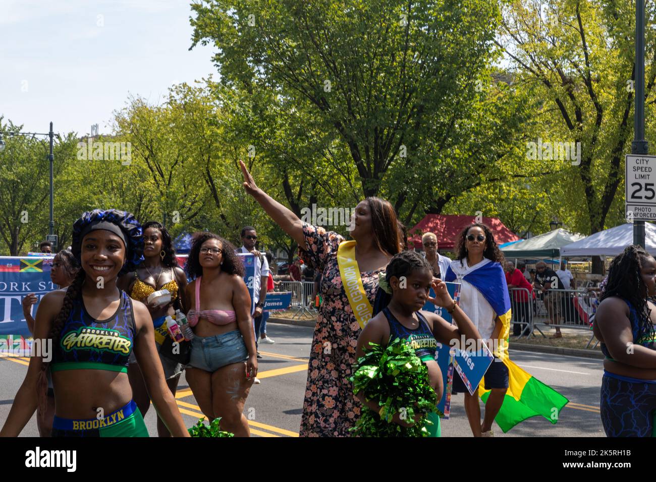 The attorney general Letitia James at the West Indian Labor Day Parade ...