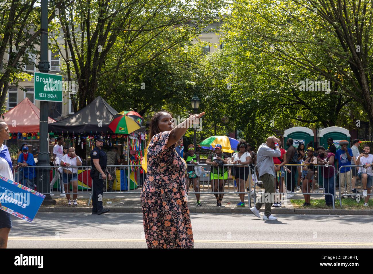 The attorney general Letitia James at the West Indian Labor Day Parade ...