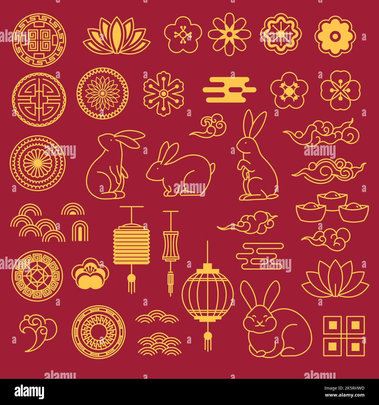 Celebrate chinese lunar new year Stock Vector Images - Alamy