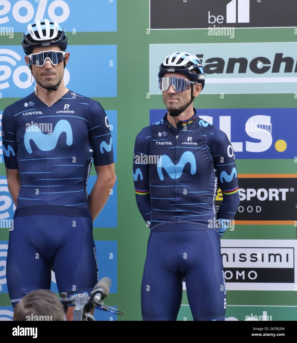 Movistar team before the tour of Lombardy, the last great classic ...
