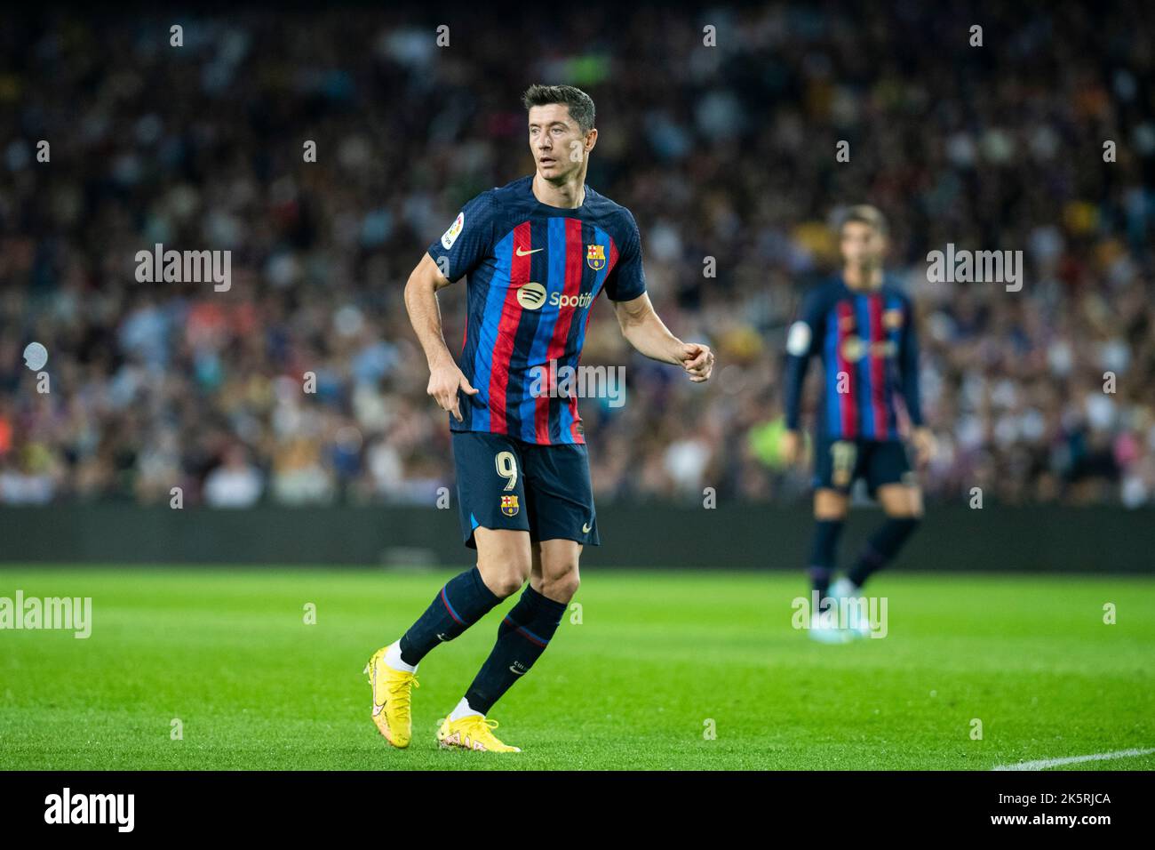 Barcelona, Spain. 9th October 2022; Nou Camp, Barcelona, Spain: La liga ...