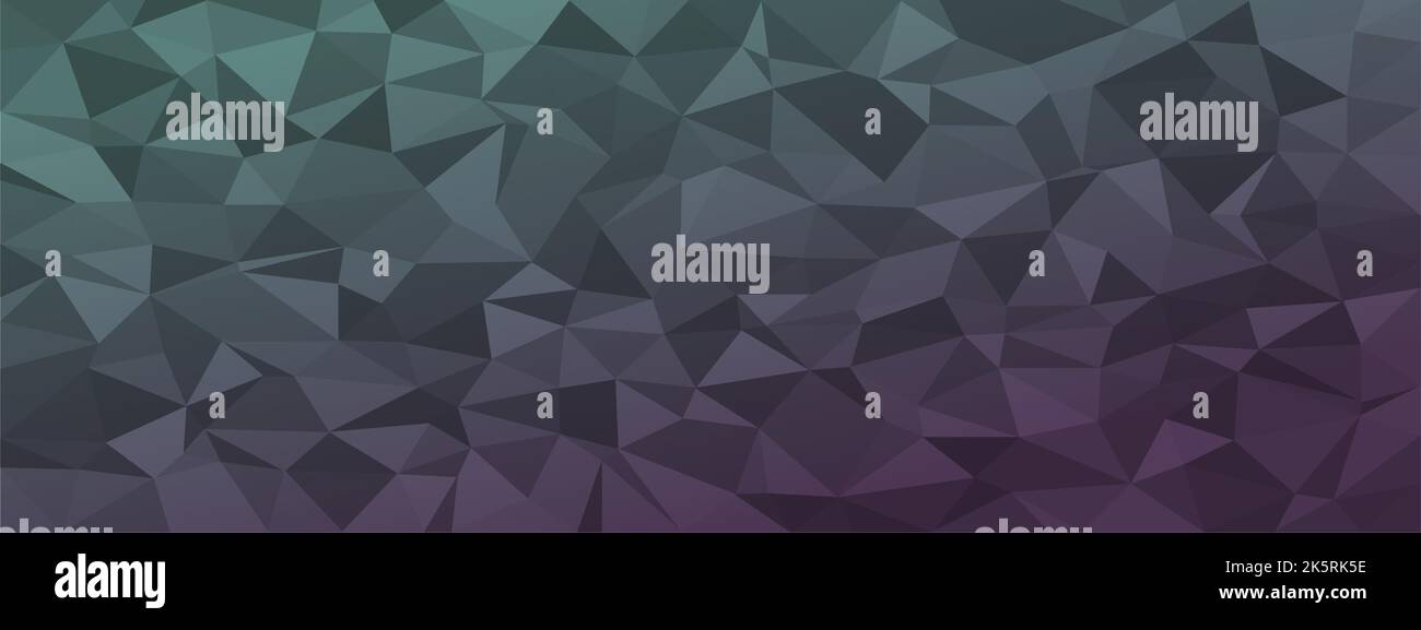 low poly abstract background. dark natural colors chaotic triangles of ...