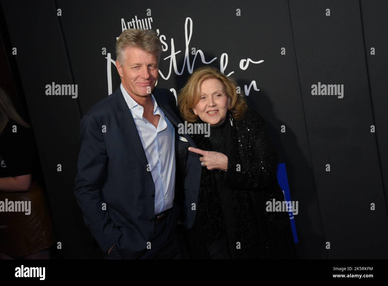 New York, USA. 09th Oct, 2022. Guy Hector and Brenda Vaccaro attend the ...