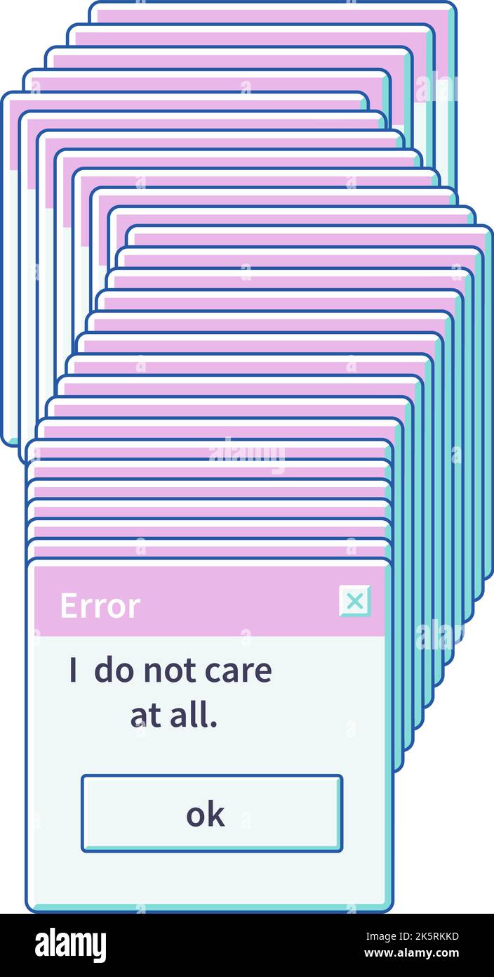 Interface of window, social media communication Stock Vector Image ...