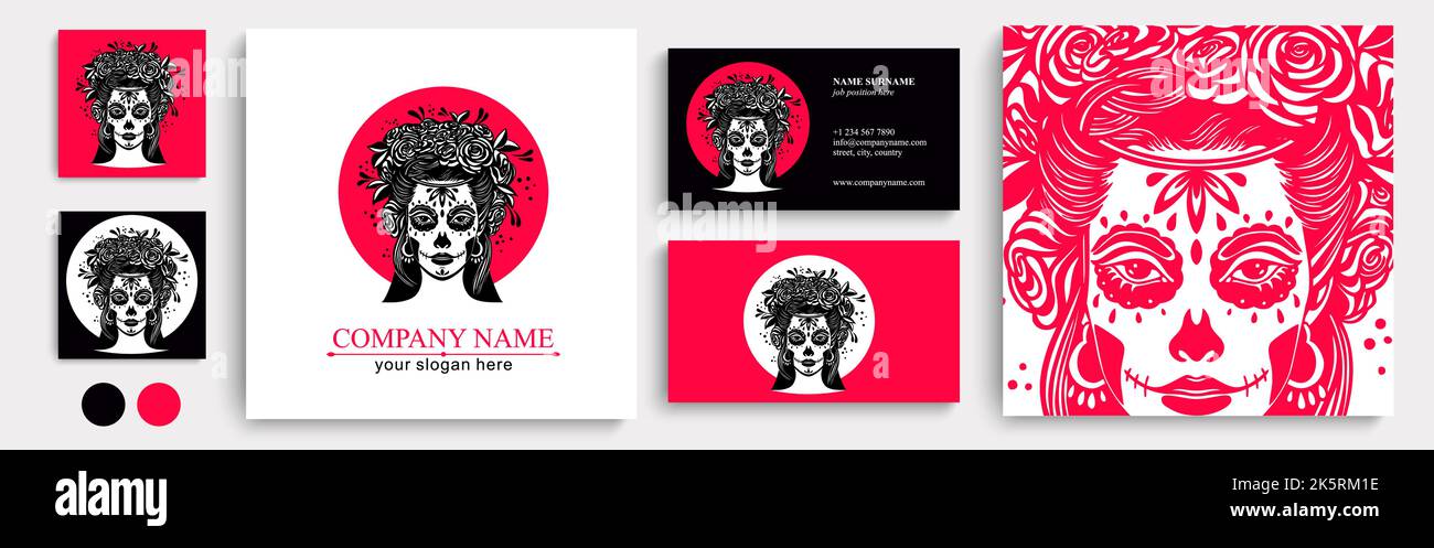 Logo calavera hi-res stock photography and images - Alamy