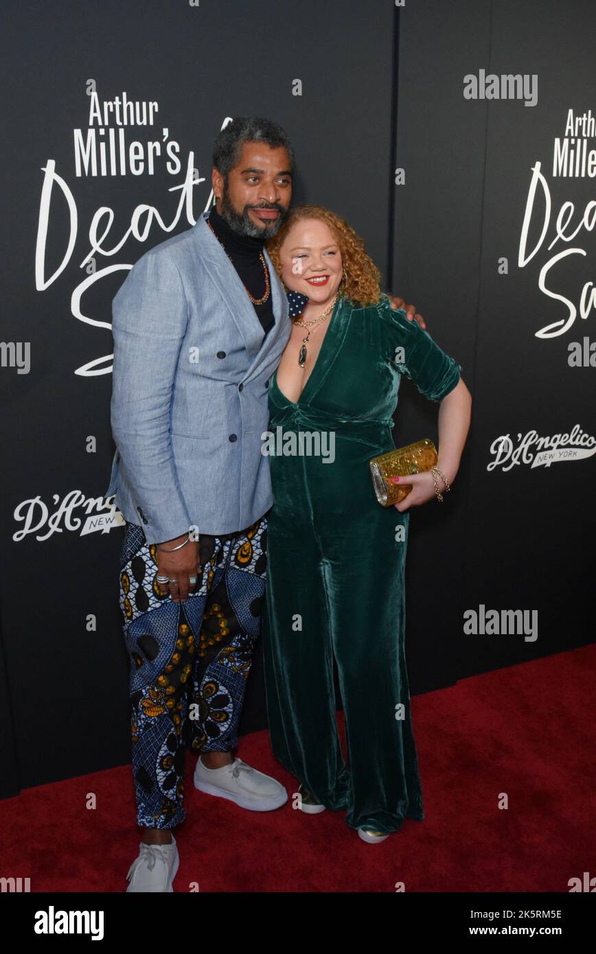 Death of a salesman opening night on broadway hi-res stock photography ...