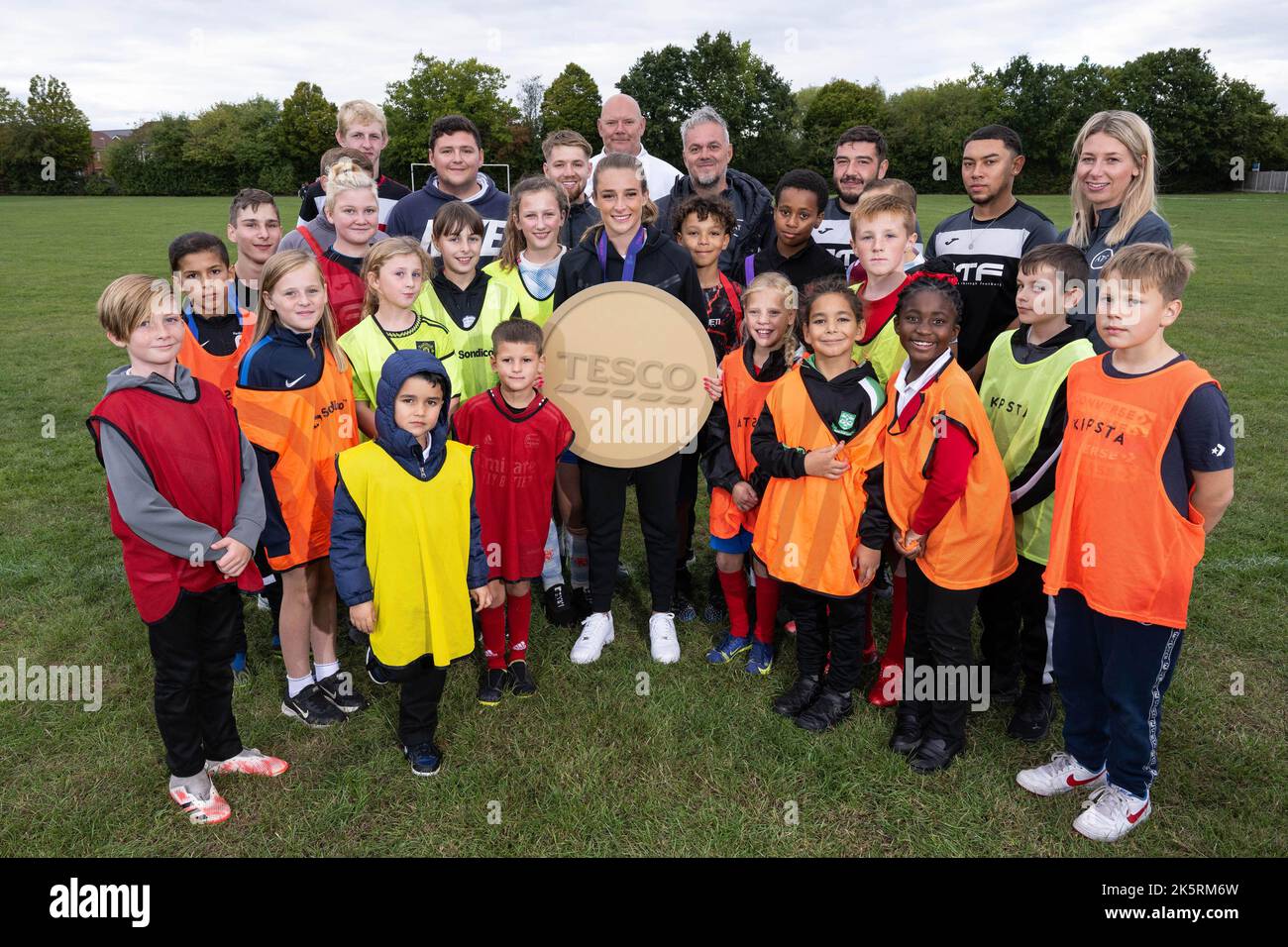 EDITORIAL USE ONLY Ella Toone partners with Tesco to launch the new ...