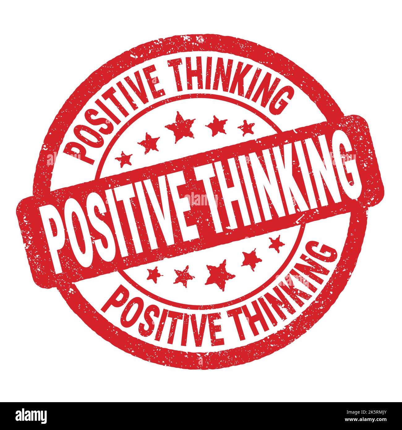 Positive thinking stamp hi-res stock photography and images - Alamy