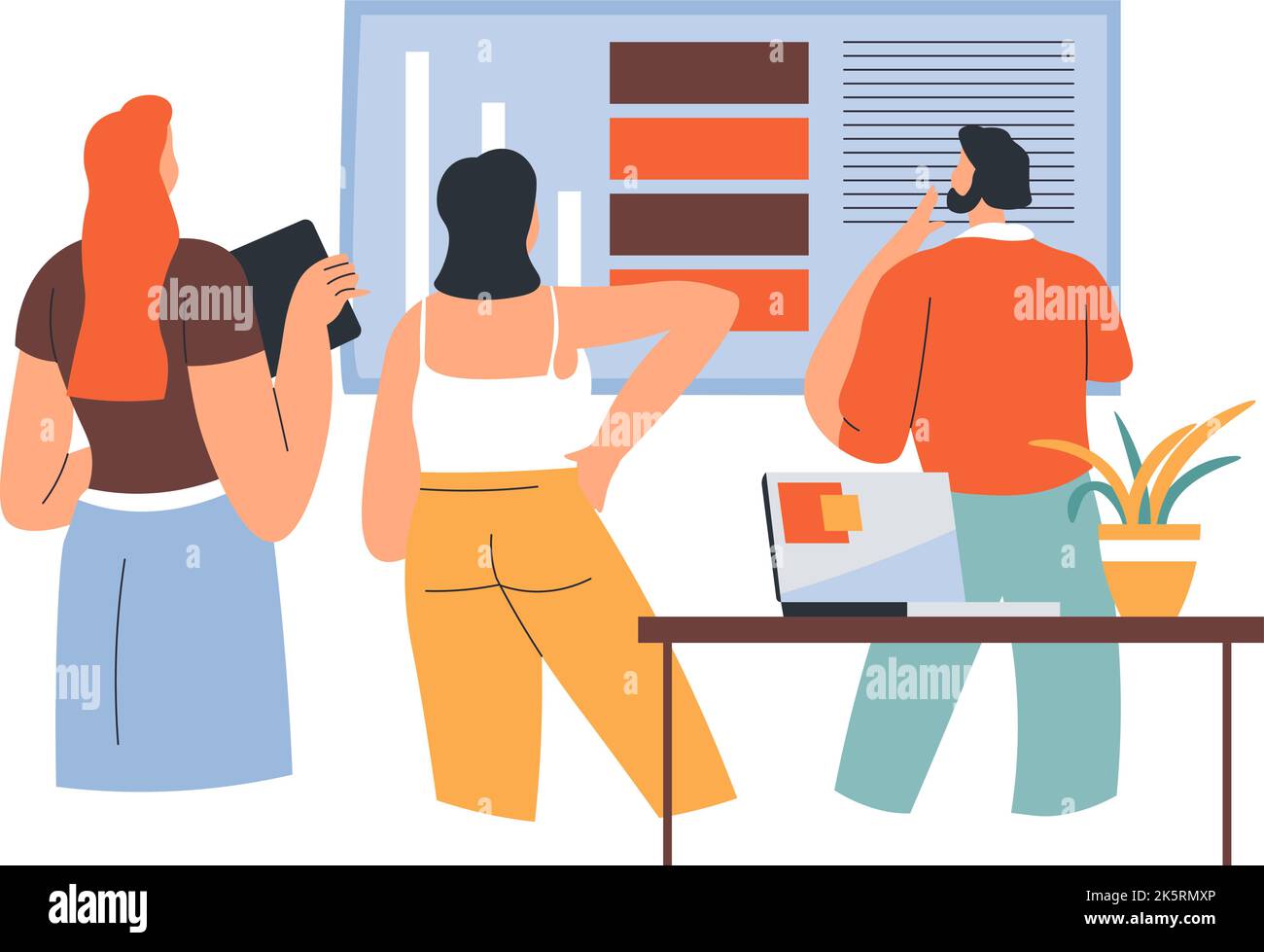 Designers working team Stock Vector Images - Alamy