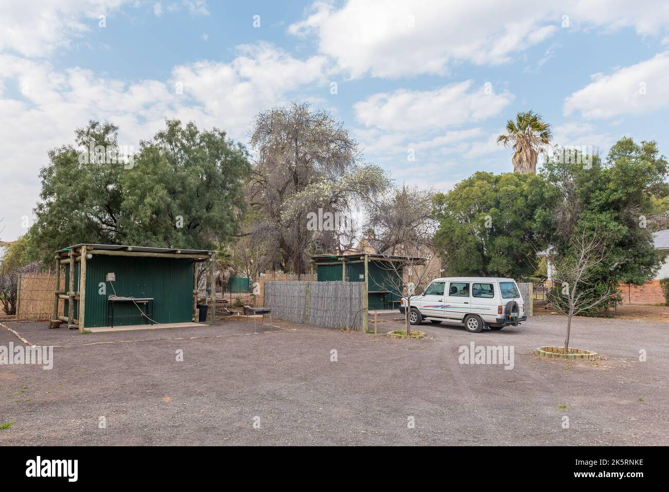 LOXTON, SOUTH AFRICA - SEP 2, 2022: Camping sites at the Pear Tree ...