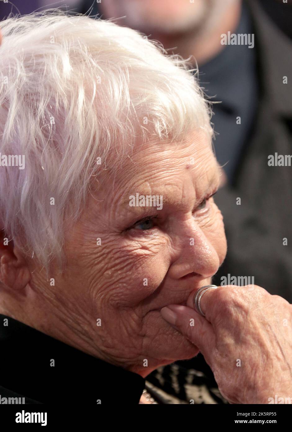 Oct 09, 2022 - London, England, UK - Dame Judi Dench attending 66th BFI ...