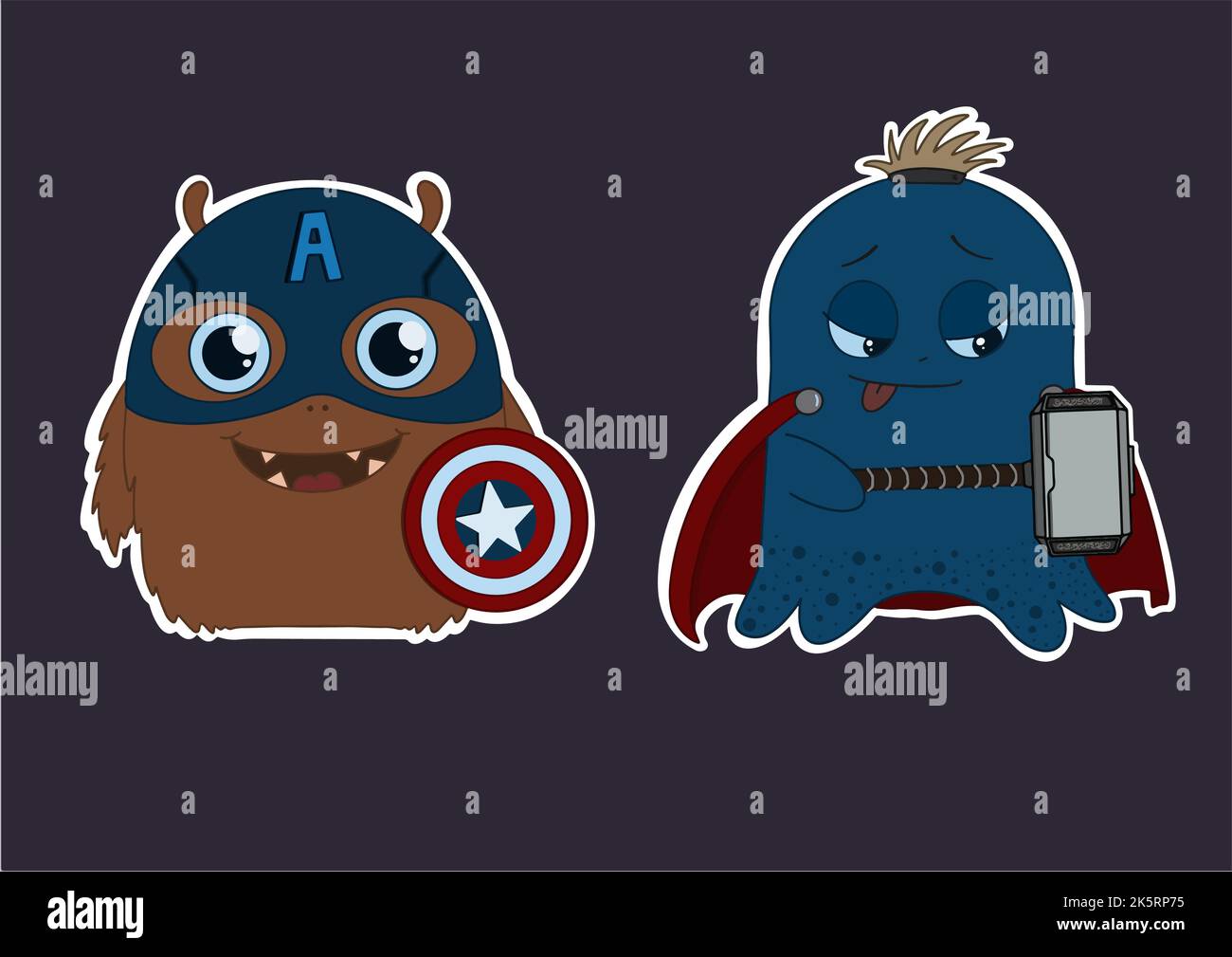 Supper heroes have become monsters and now go to protect us Stock ...