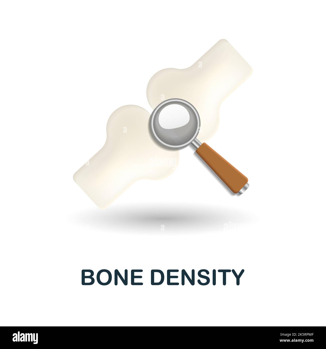 Bone Density icon. 3d illustration from health check collection ...