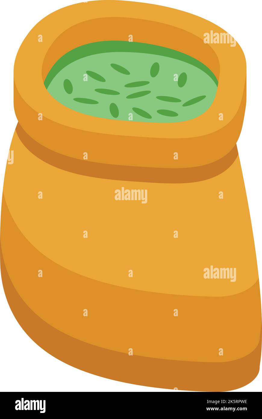 Food sack icon isometric vector. Argentina travel. Mayo colour Stock ...