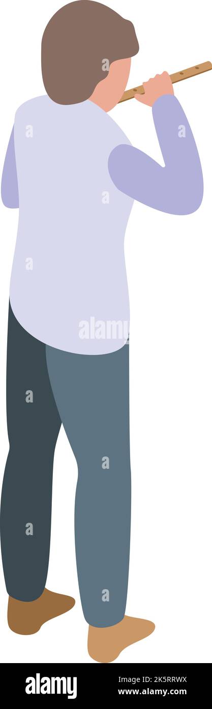 Music artist icon isometric vector. School music. Band play Stock ...