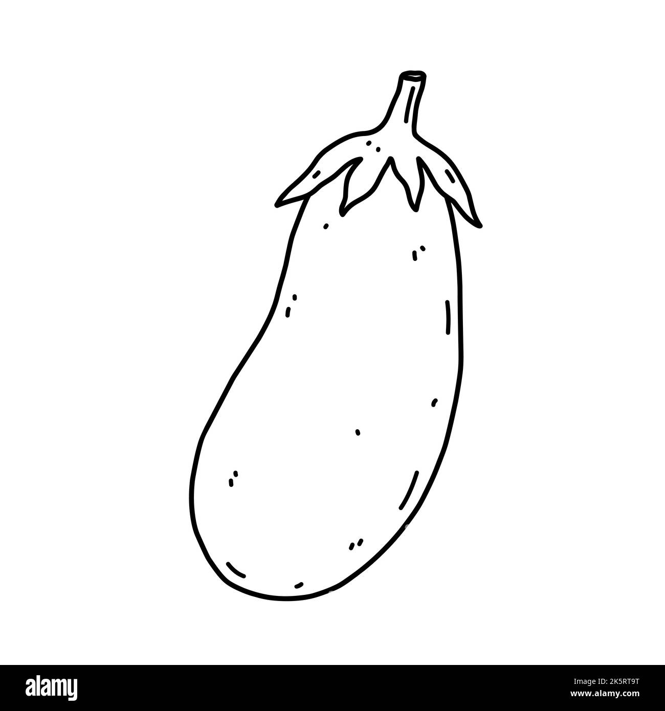 Brinjal black background Stock Vector Images - Alamy