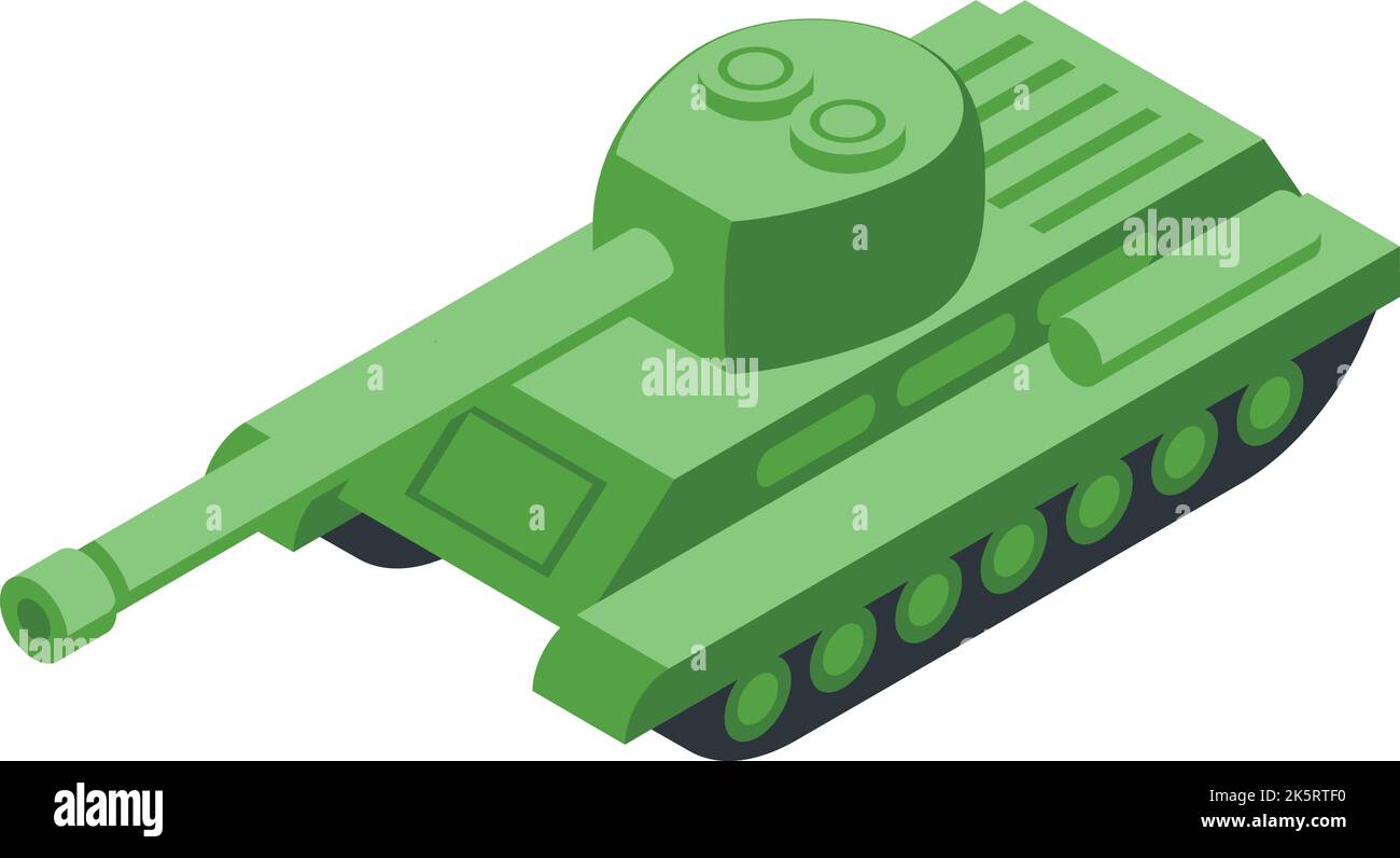 Soldier tank icon isometric vector. Army battle. Game army Stock Vector ...