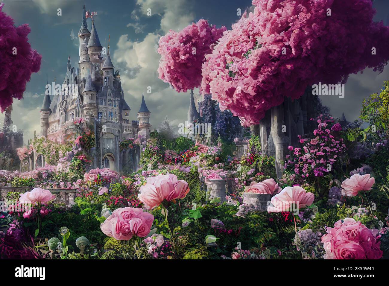 Fantasy Castle Concept Art