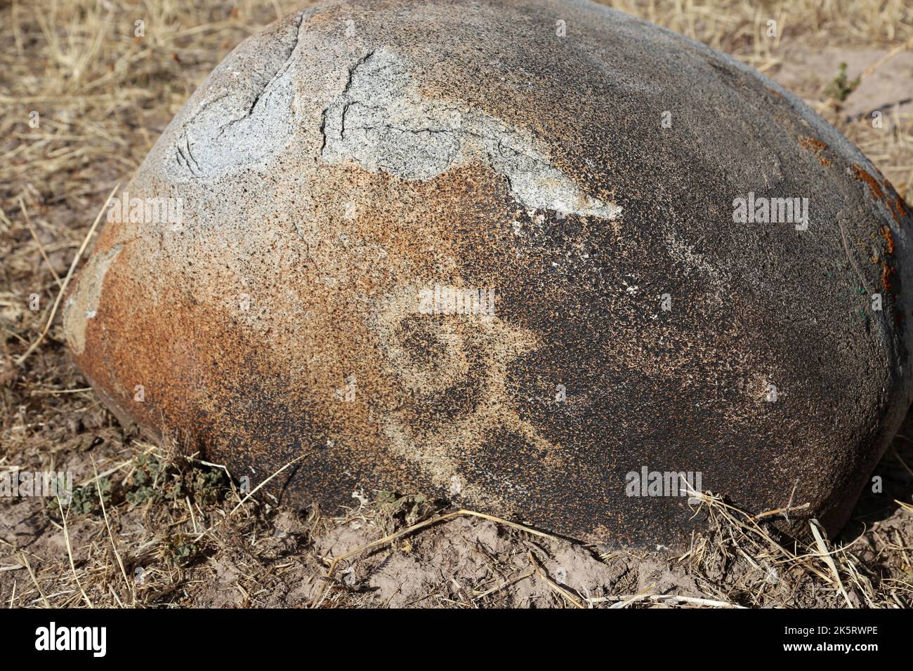 Petroglyphs, Garden of Stones, Burana Tower site, Chui Valley, Chui ...