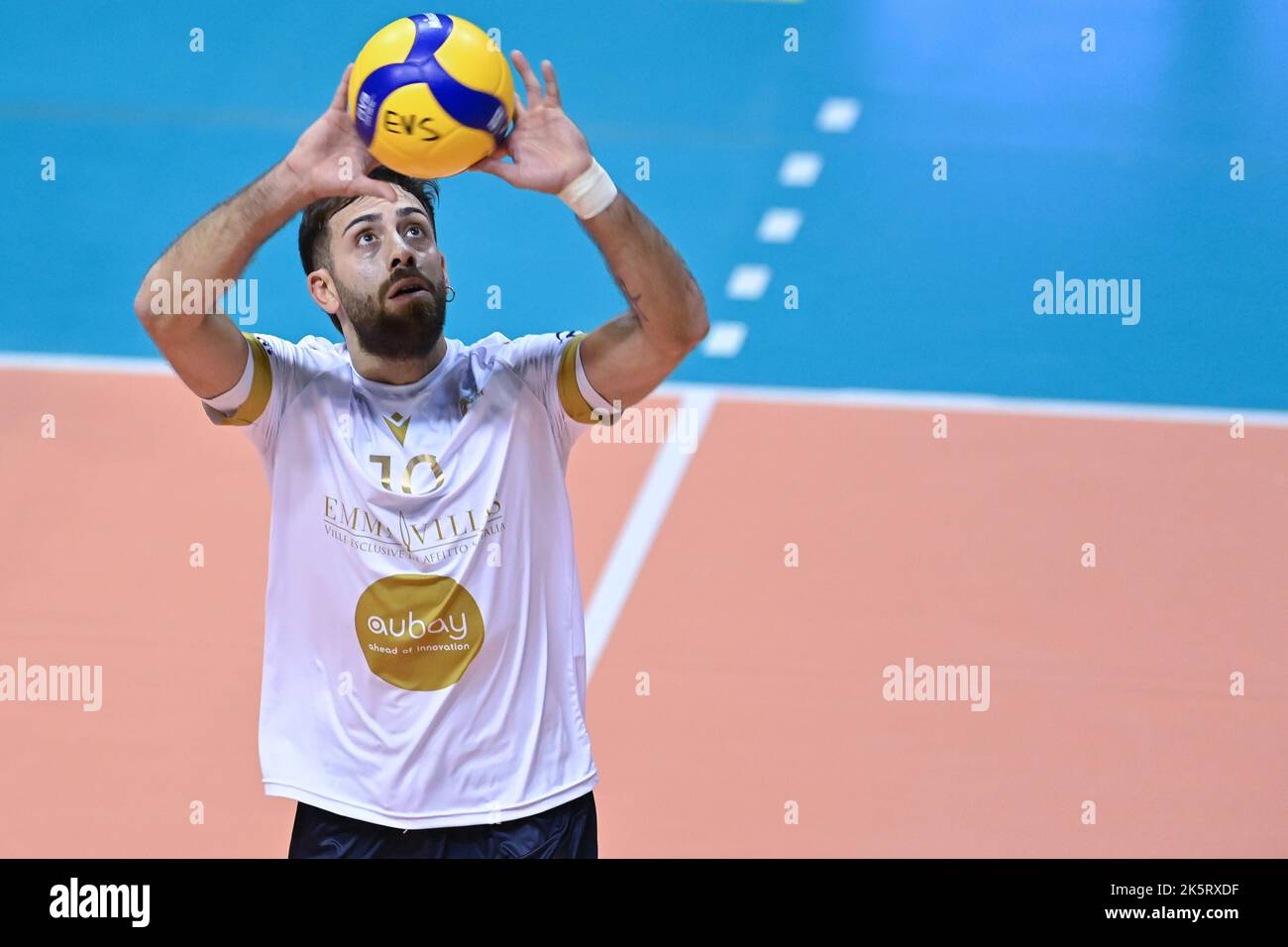 PalaEstra, Siena, Italy, October 09, 2022, Juan Ignacio Finoli (Emma ...