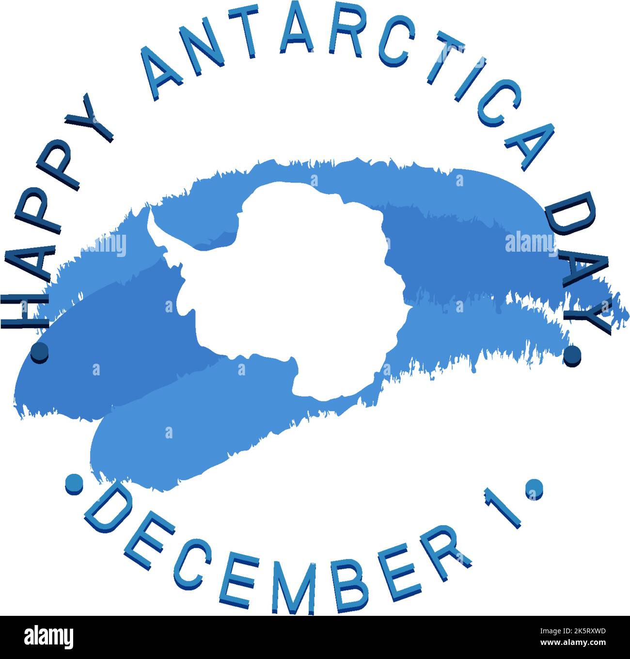 Antarctica day poster template illustration Stock Vector Image & Art ...