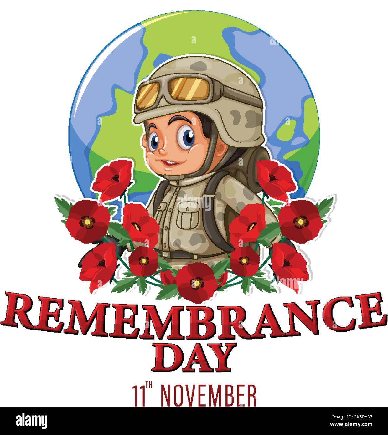 Remembrance Day Logo Design illustration Stock Vector Image & Art - Alamy