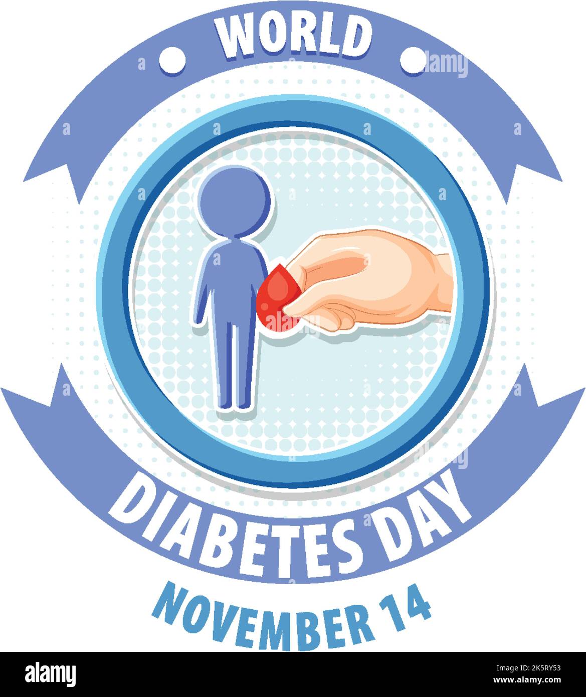 World Diabetes Day Poster Design illustration Stock Vector Image & Art ...