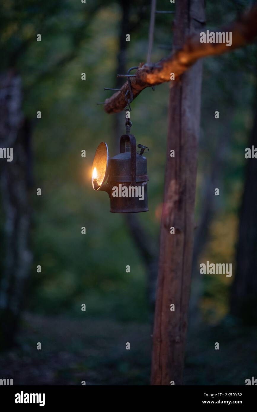 Mining lamp lit hi-res stock photography and images - Alamy