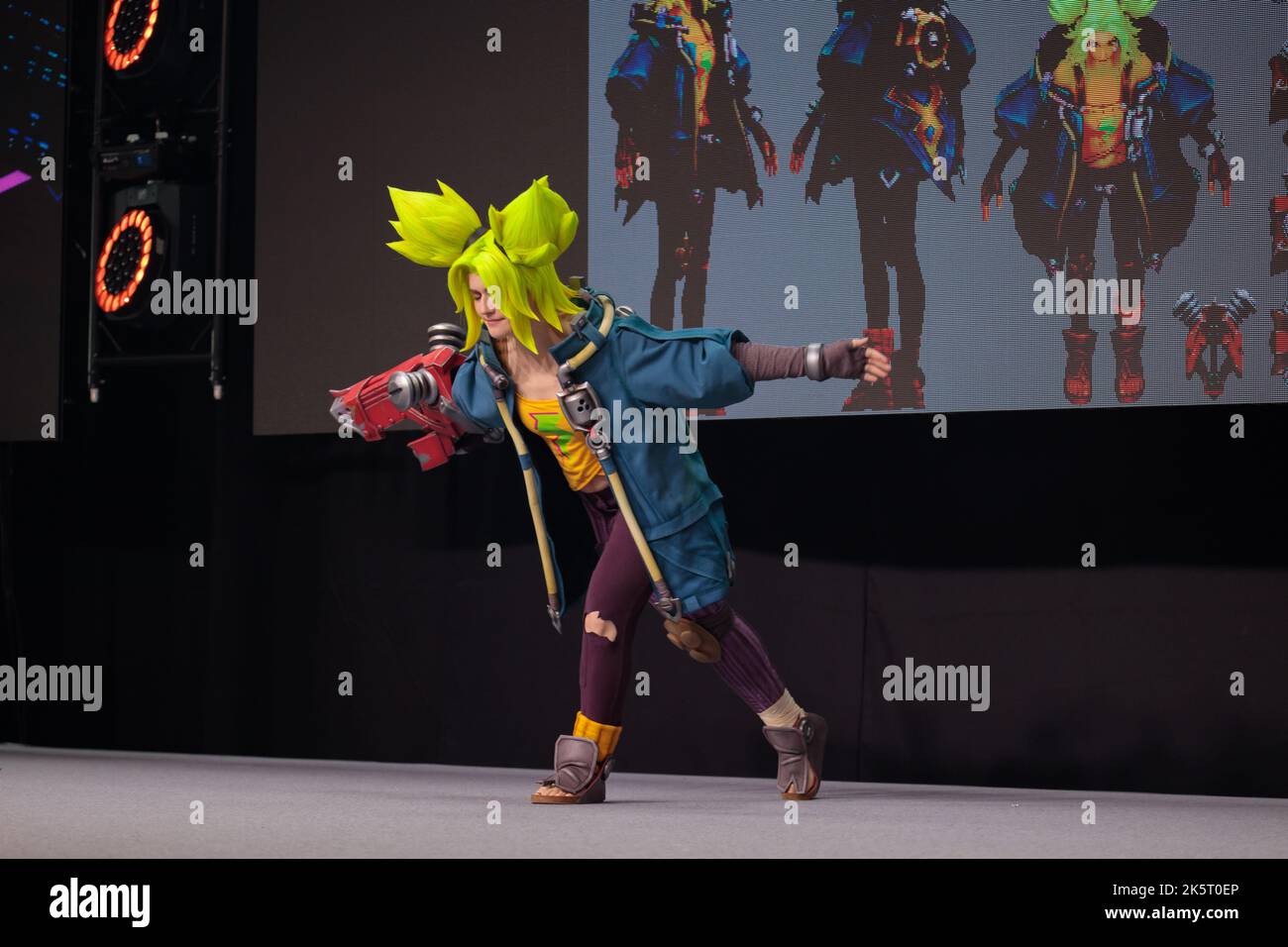 Poland, Poznan - October 09, 2022: Poznan Game Arena, a video game ...