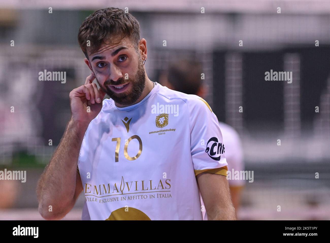 PalaEstra, Siena, Italy, October 09, 2022, Juan Ignacio Finoli (Emma ...