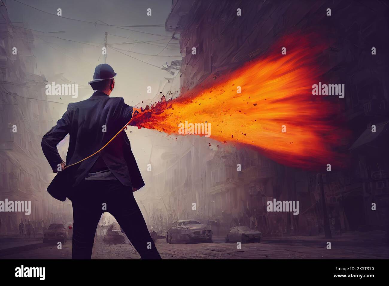 Hand with a molotov cocktail hi-res stock photography and images - Alamy