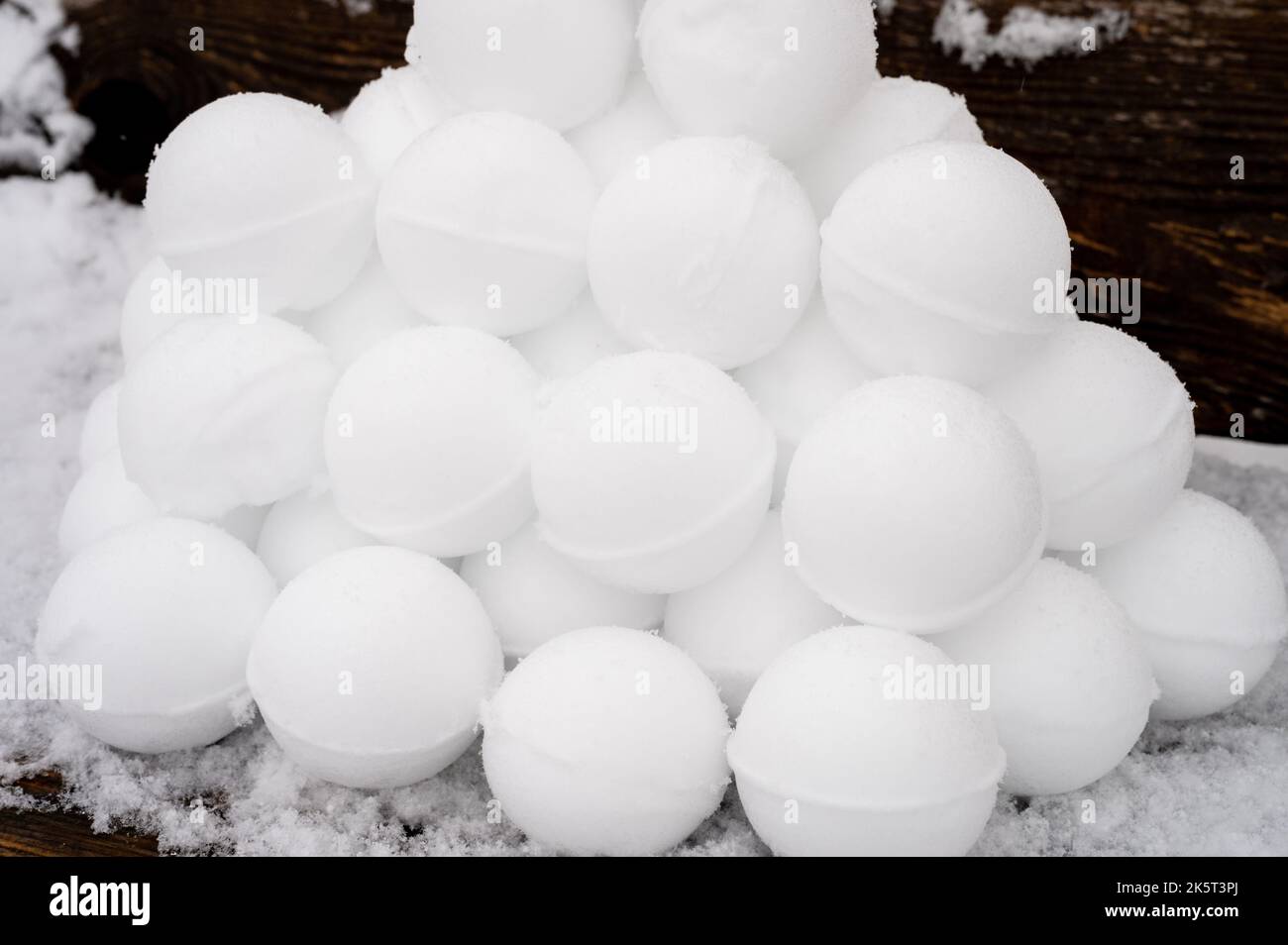 Pile Of Snow Balls