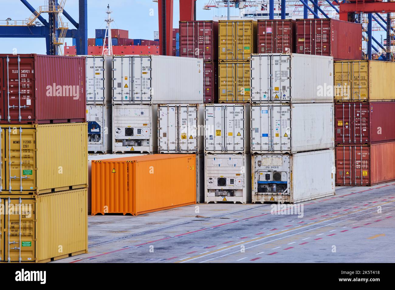 Manufacturing container, shipping logistics and warehouse cargo ...