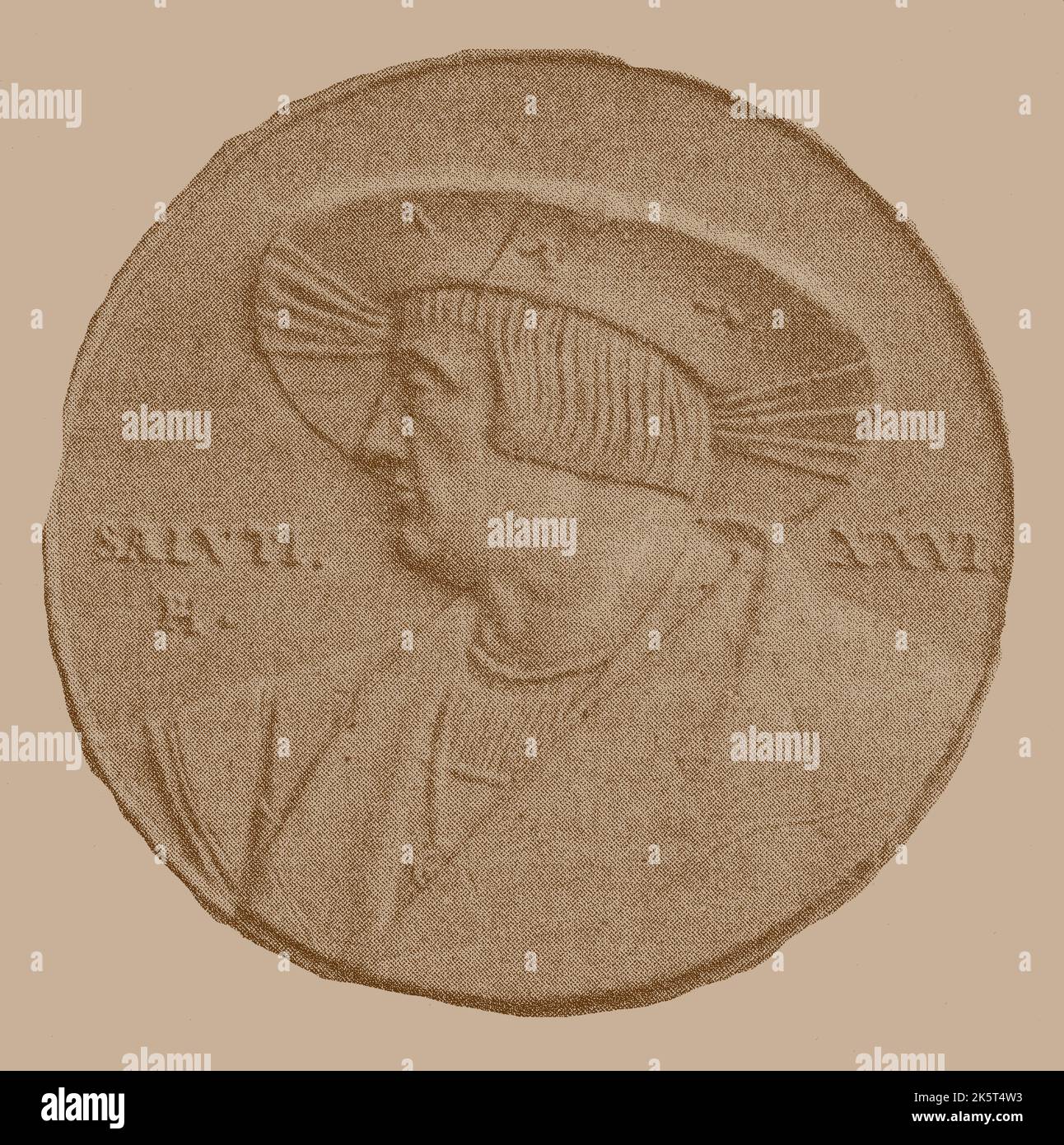 The singer and composer Ludwig Senfl (c. 1490-1543). Private Collection ...