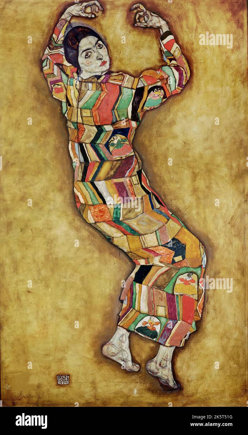 Portrait of Friederike Maria Beer, 1914. Private Collection Stock Photo ...