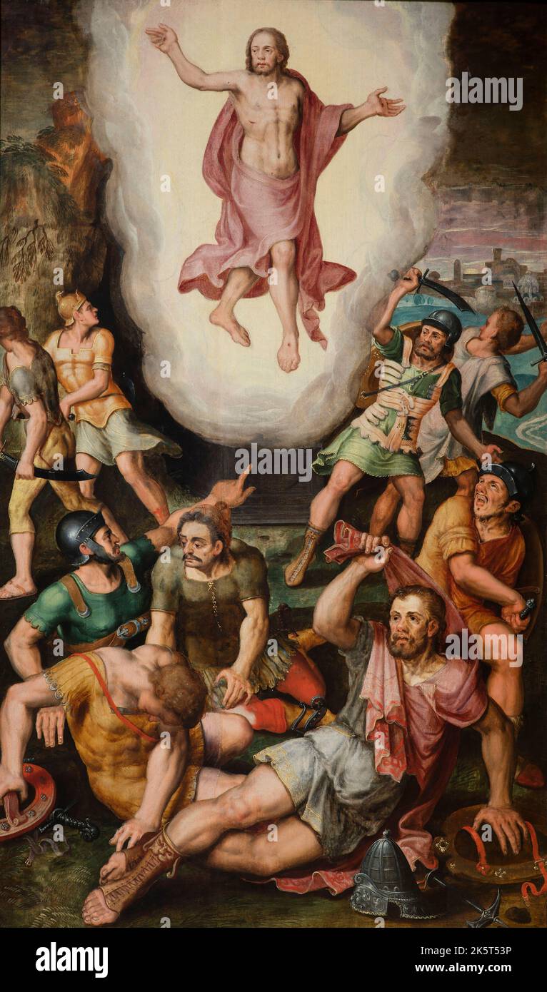 The Resurrection (Triptych, central panel), 1560. Found in the ...